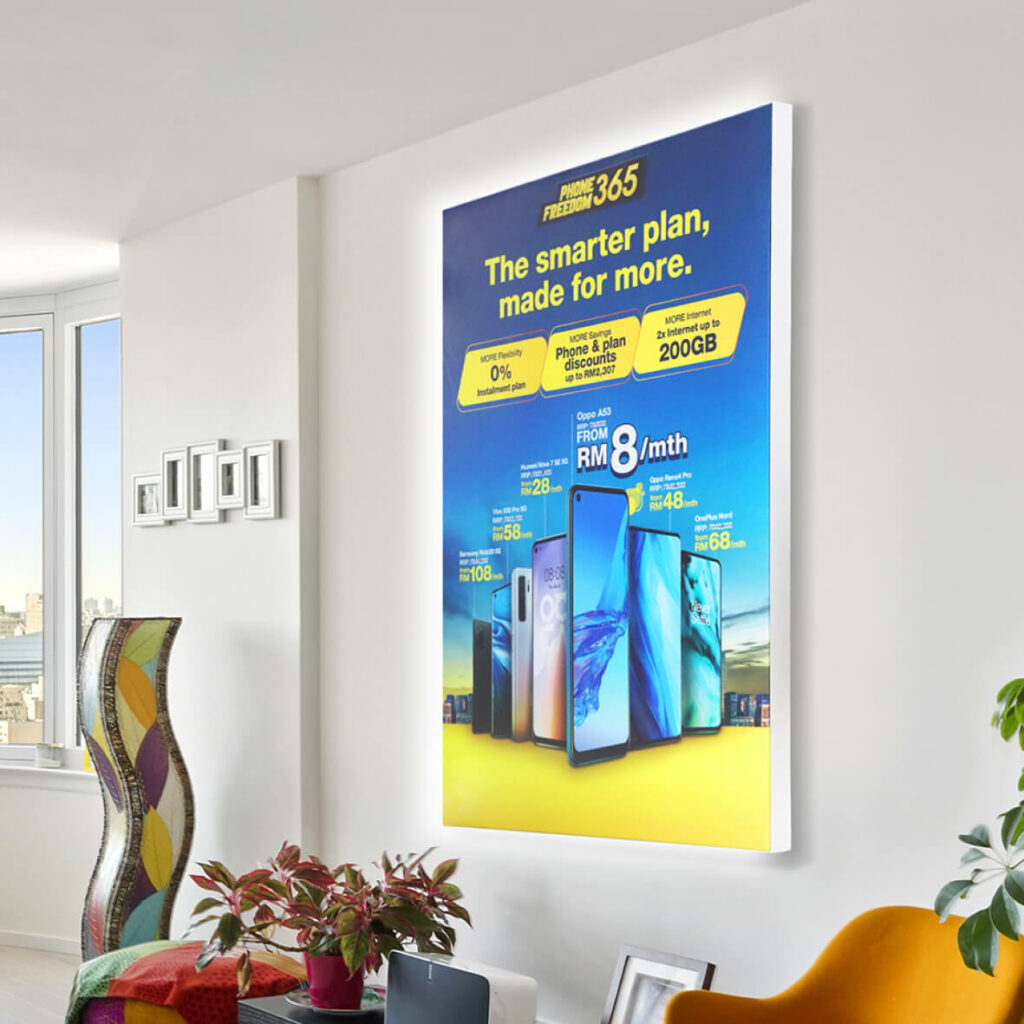 Strong and Durable Light Box Signage in Malaysia- Ecolossal
